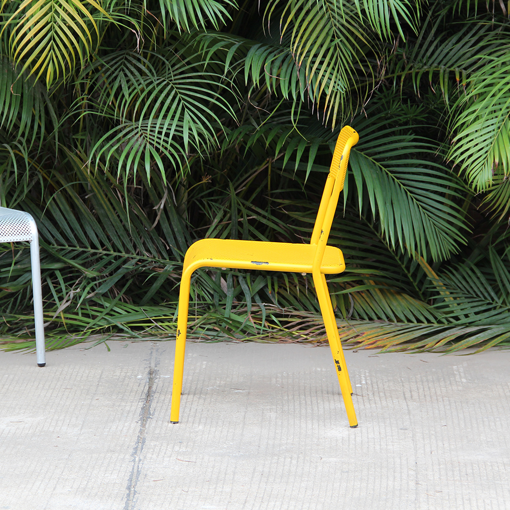 Stackable Yellow Old Patio Outdoor Chair from China manufacturer ...